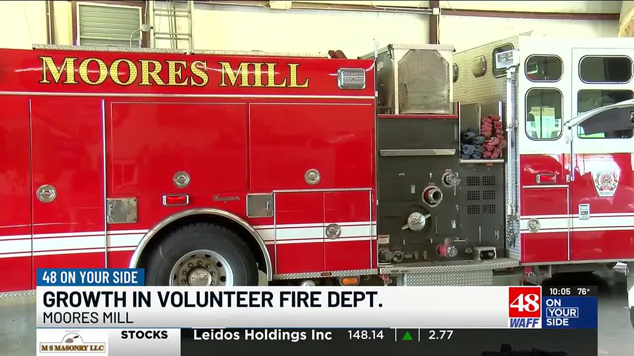 Moores Mill Fire Dept. sees major increase in volunteers, aims for more