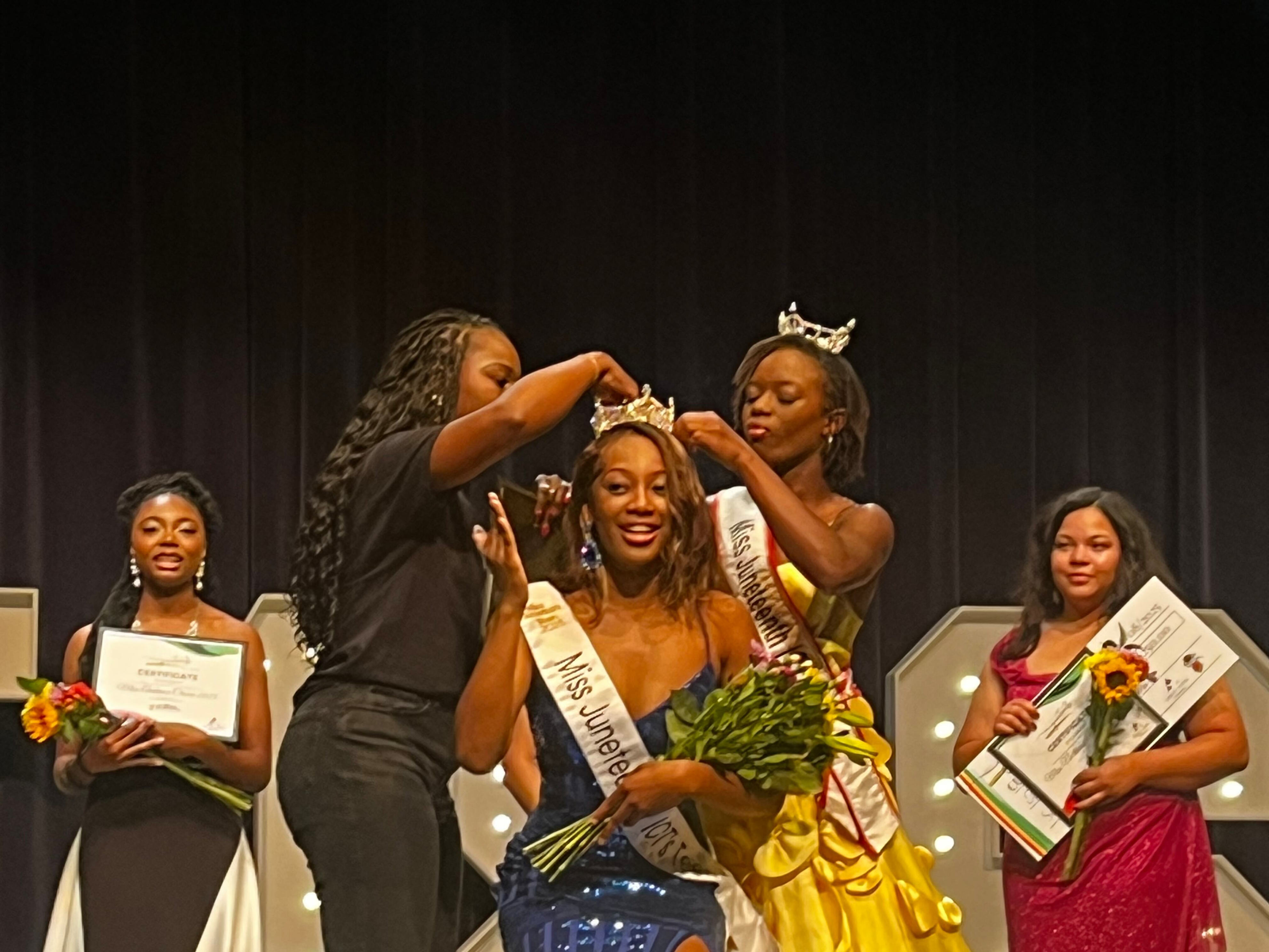 Miss Juneteenth ICT 2025 is Ta’Lyiah Lewis