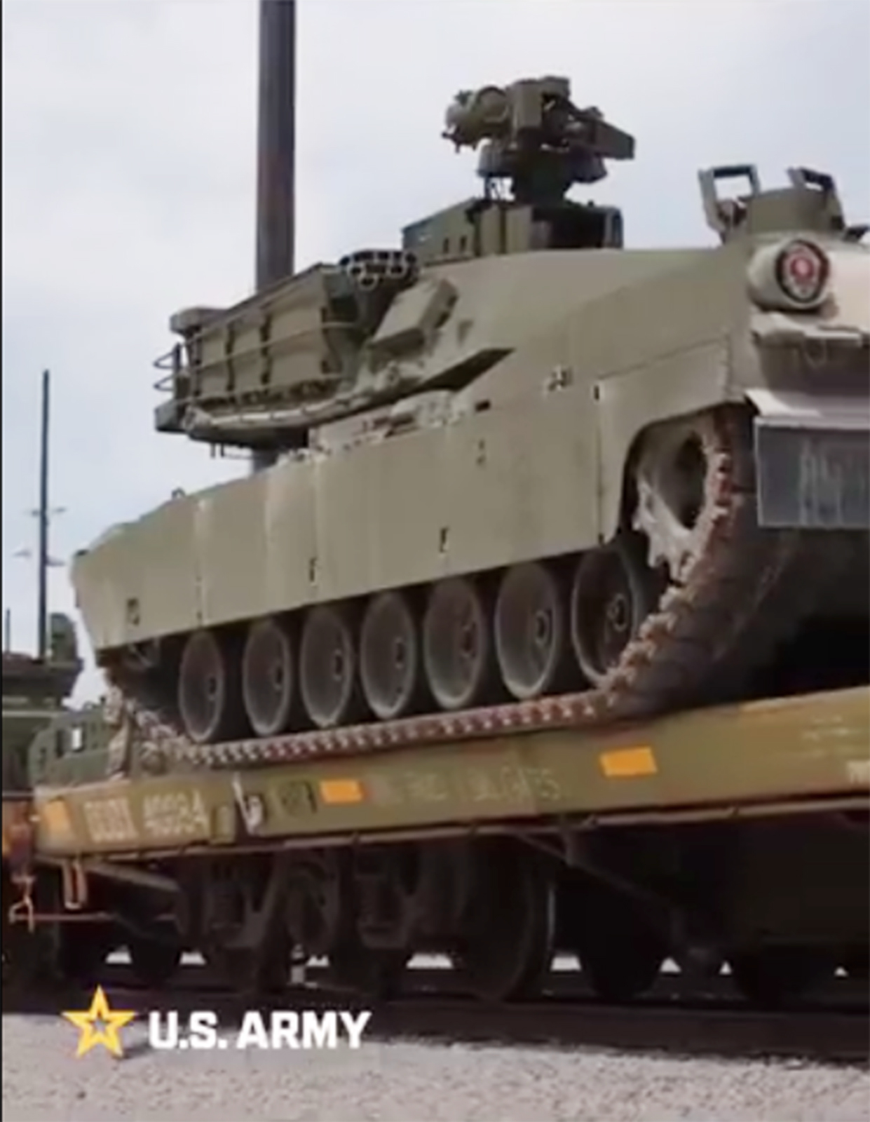 Army video of parade prep appeared to show ‘Hang Fauci’ graffiti