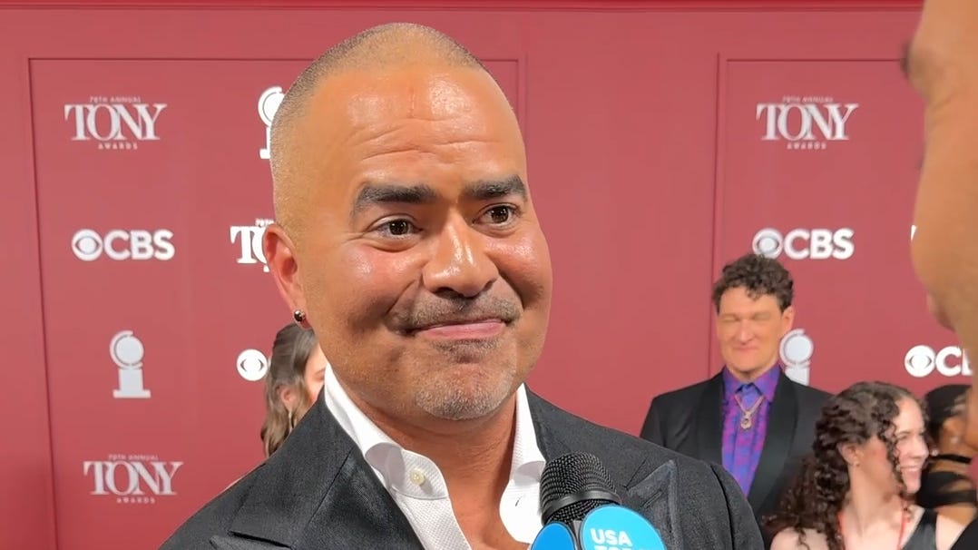 Christopher Jackson is 'floating' about 'Hamilton' reunion at the Tonys ...