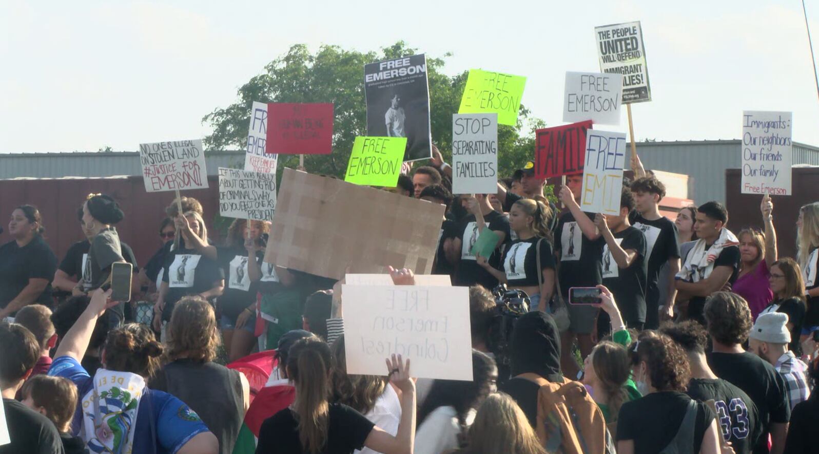 Protest outside Butler Co. Jail leads to arrest amid release of detainees