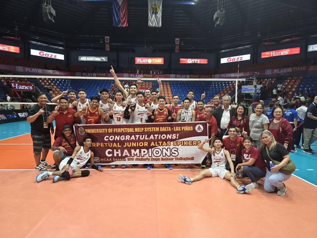 Perpetual Help wins 13th NCAA boys volleyball title