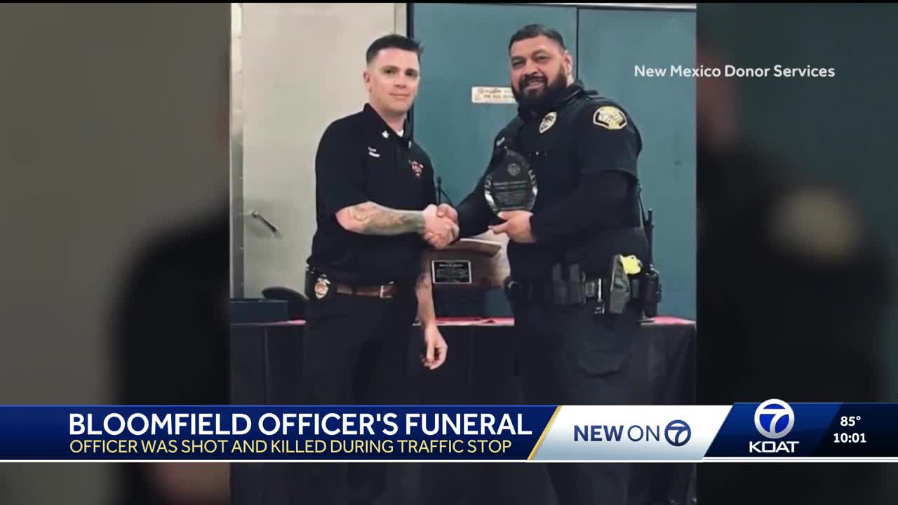 Funeral arrangements for Bloomfield Police Officer Timothy Ontiveros