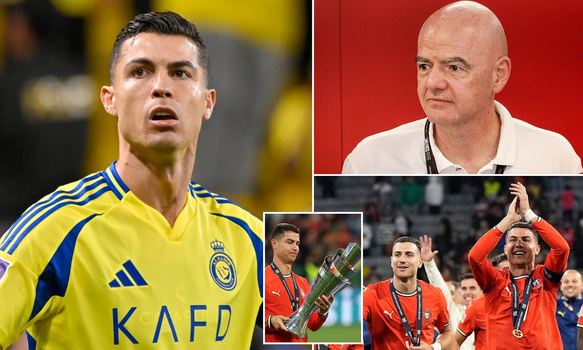 Cristiano Ronaldo confirms transfer future amid rumours ex-Man United ...