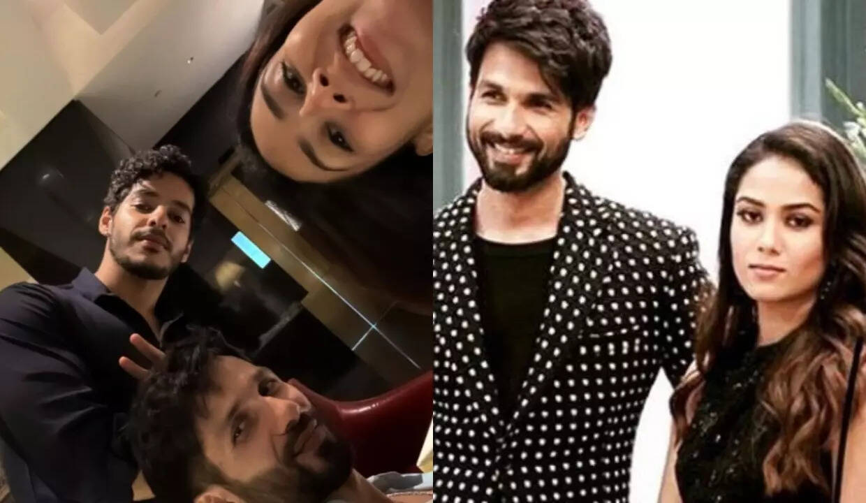 Ishaan Khatter shares Shahid Kapoor and Mira Rajput’s adorable moment; fans call it 'couple ...
