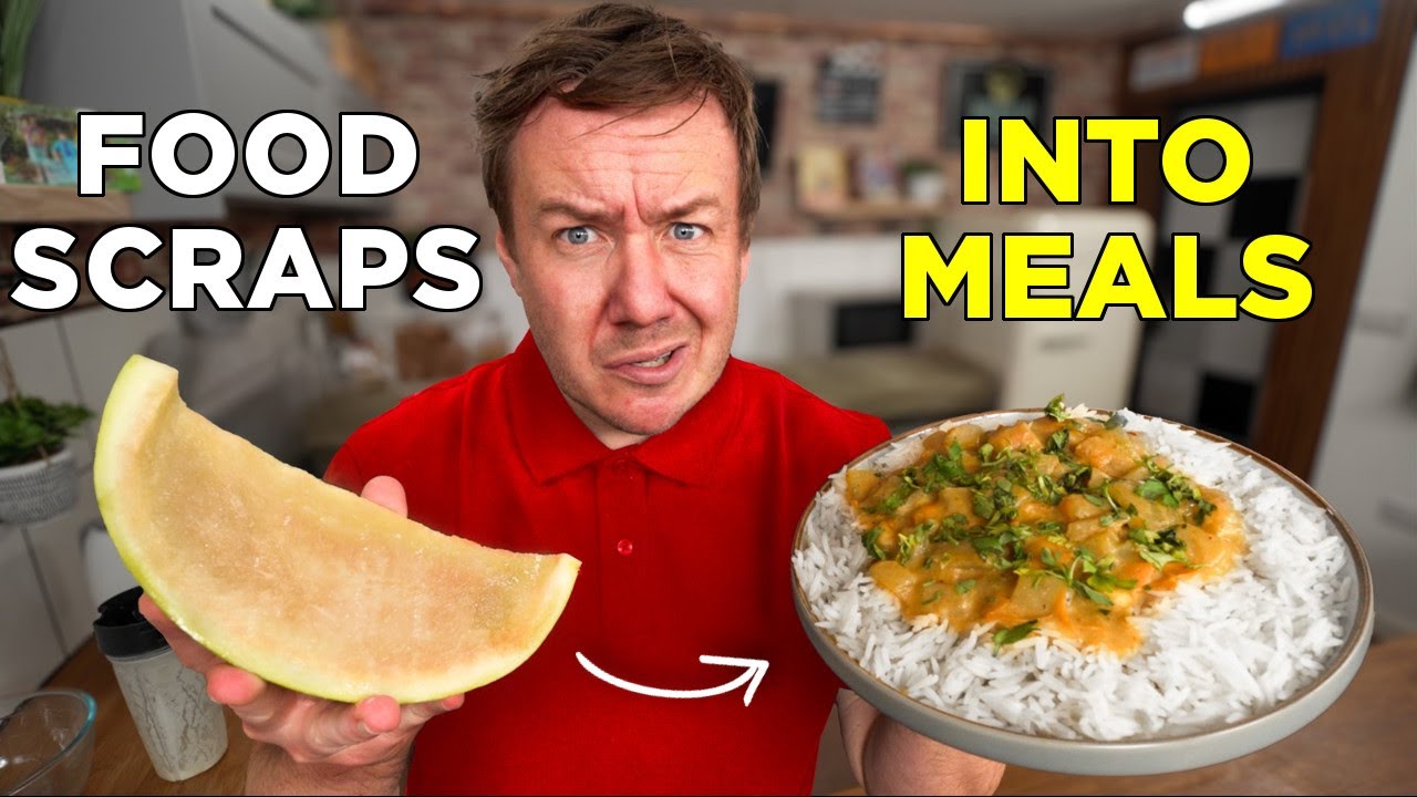 I Cooked with Food Scraps… And It Actually Tasted Great!