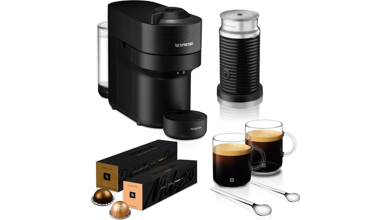 Incredible saving on this tiny Nespresso coffee machine - nearly half price