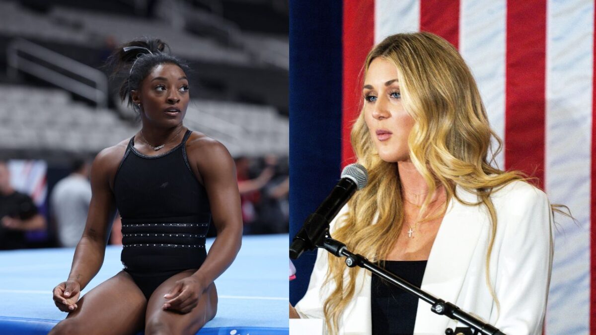 Riley Gaines Ready to Face off Against Simone Biles in Debate Regarding ...