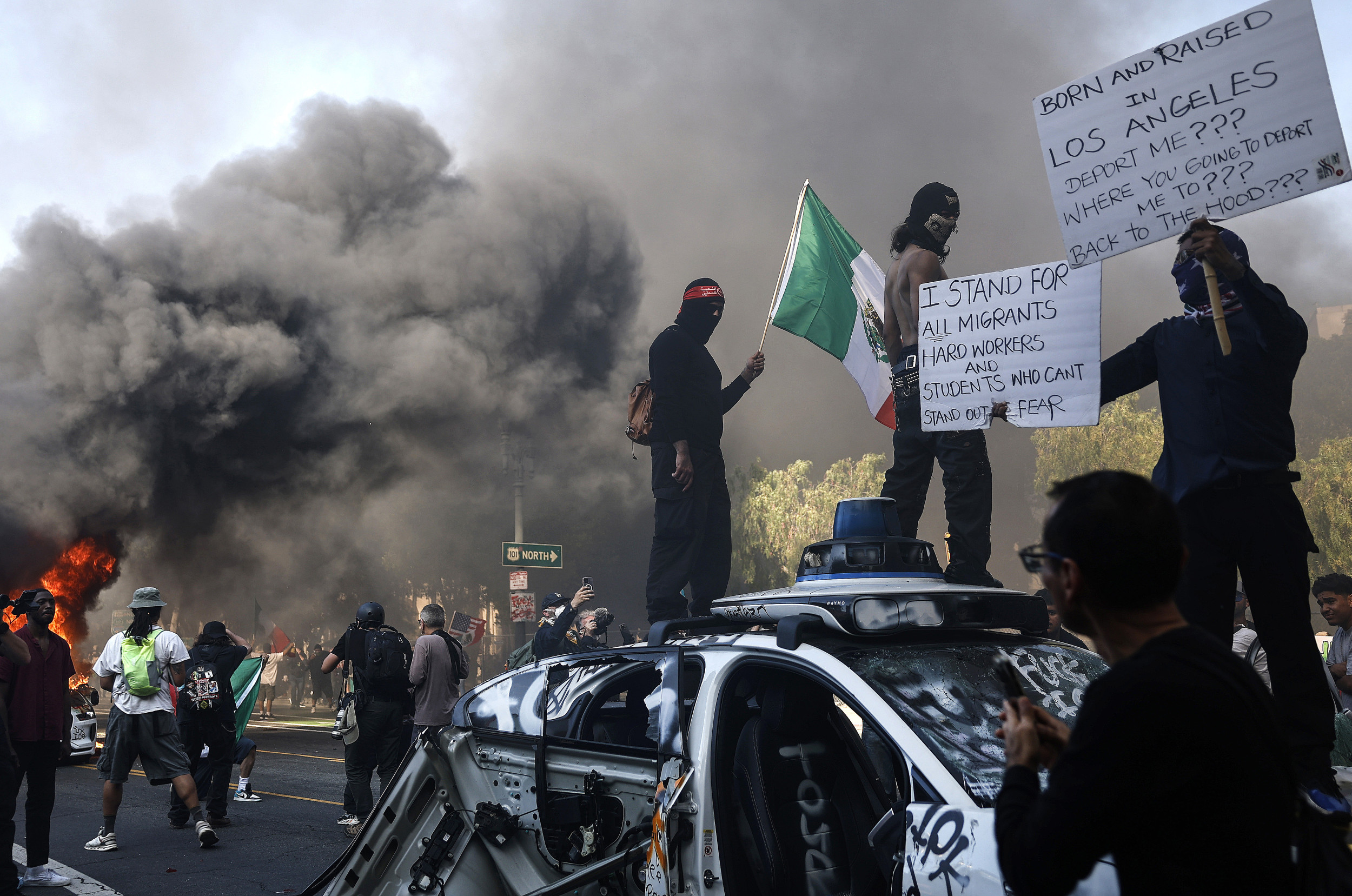 LAPD says it wasn't informed about Marine deployment