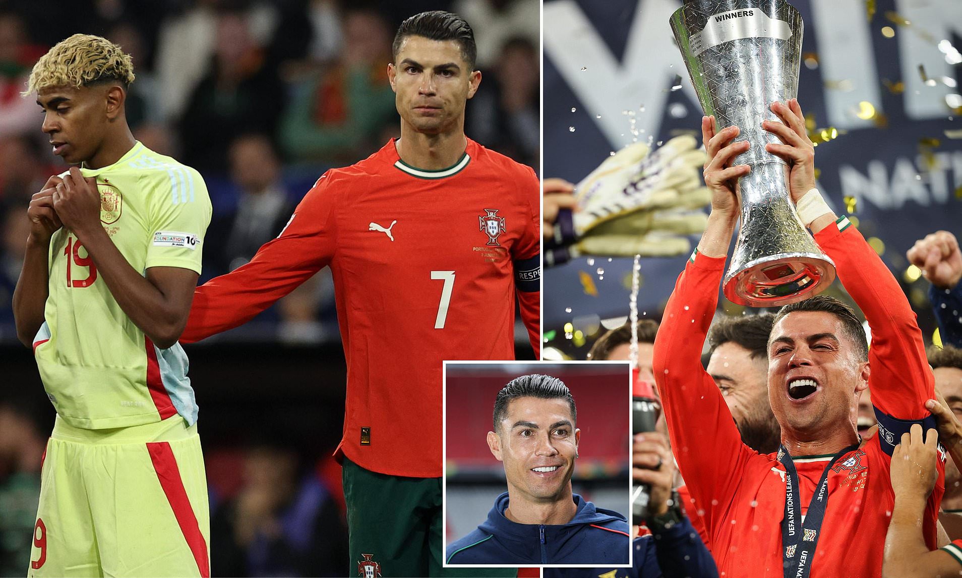 Cristiano Ronaldo issues warning over 'incredible talent' Lamine Yamal ...