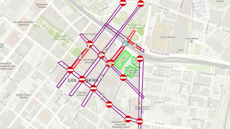 LA riots map shows where National Guard clashes are taking place