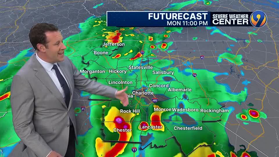 FORECAST: Hot and humid, evening storms possible