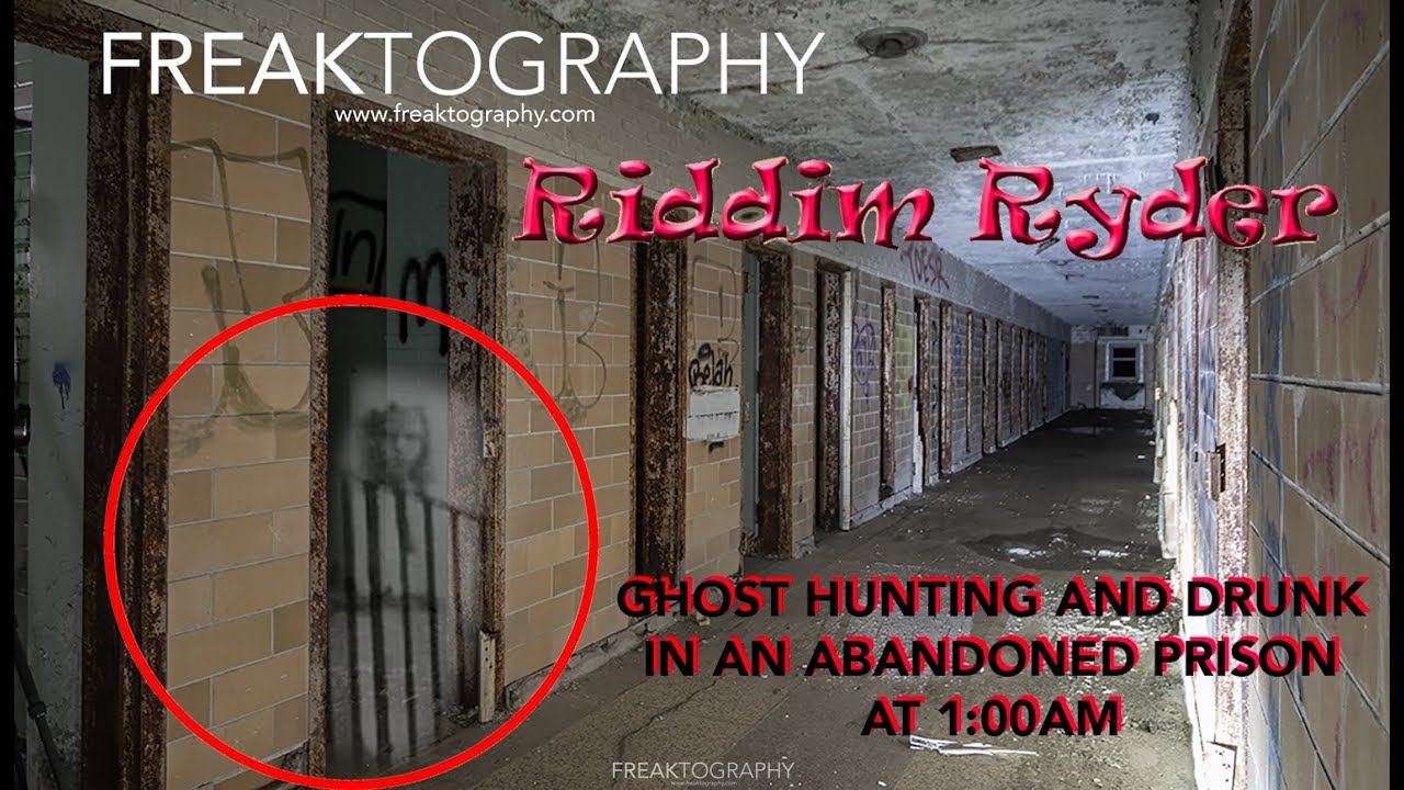 Drunken Late Night Ghost Hunting in the Haunted Abandoned Prison with ...