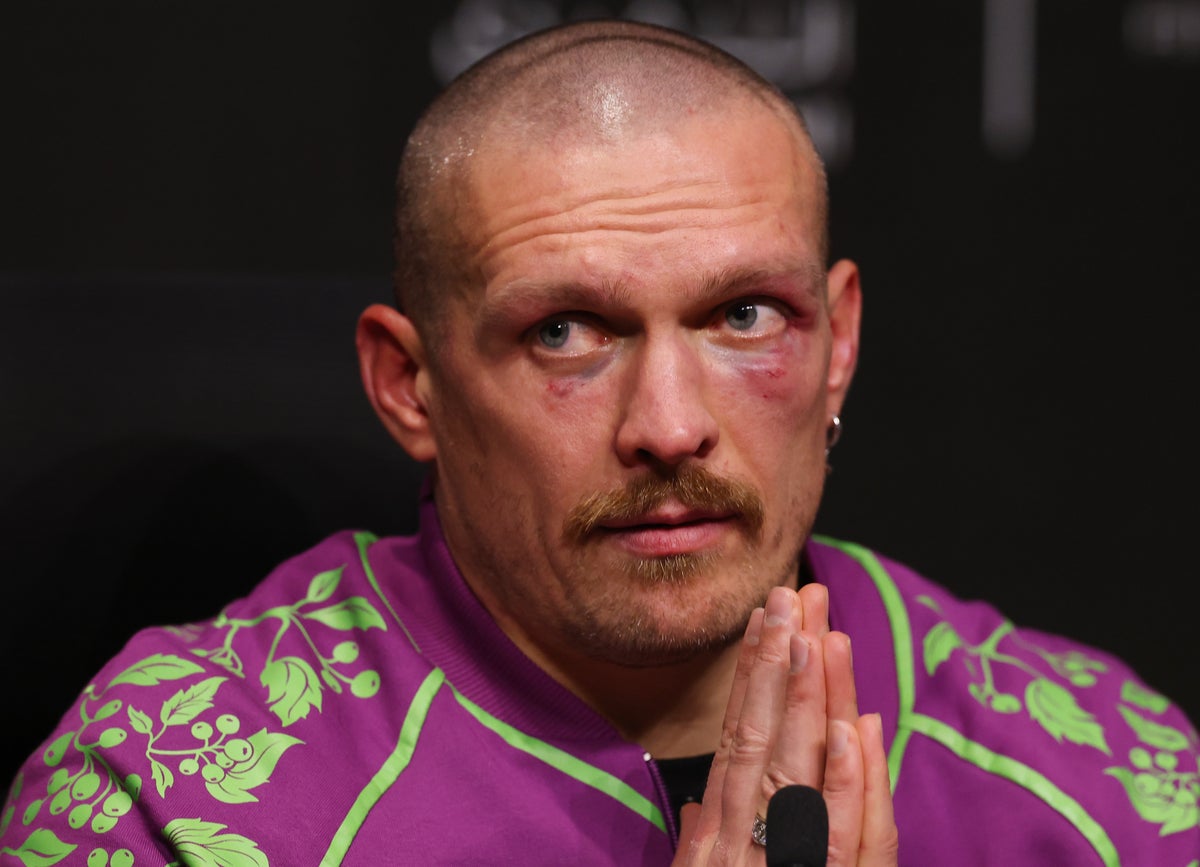 Ukrainian boxer Oleksandr Usyk sends invitation to Trump over Russian war