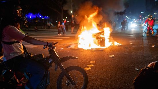 Los Angeles protests live updates: LAPD urges protesters to leave the ...