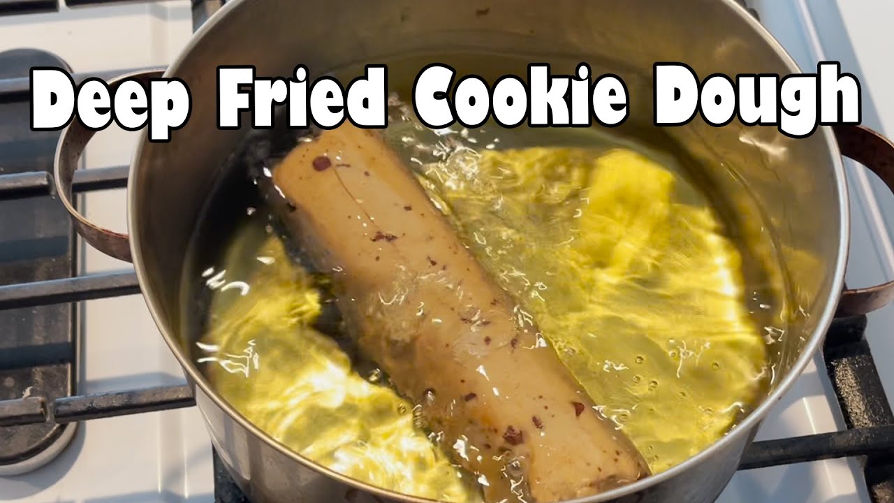 Deep fried cookie dough – the ultimate dessert explosion