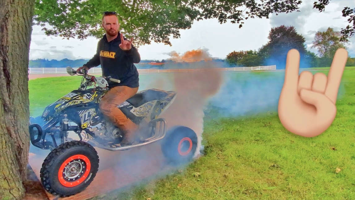 ATV Burnout; The Ultimate KTM Tire Slayer