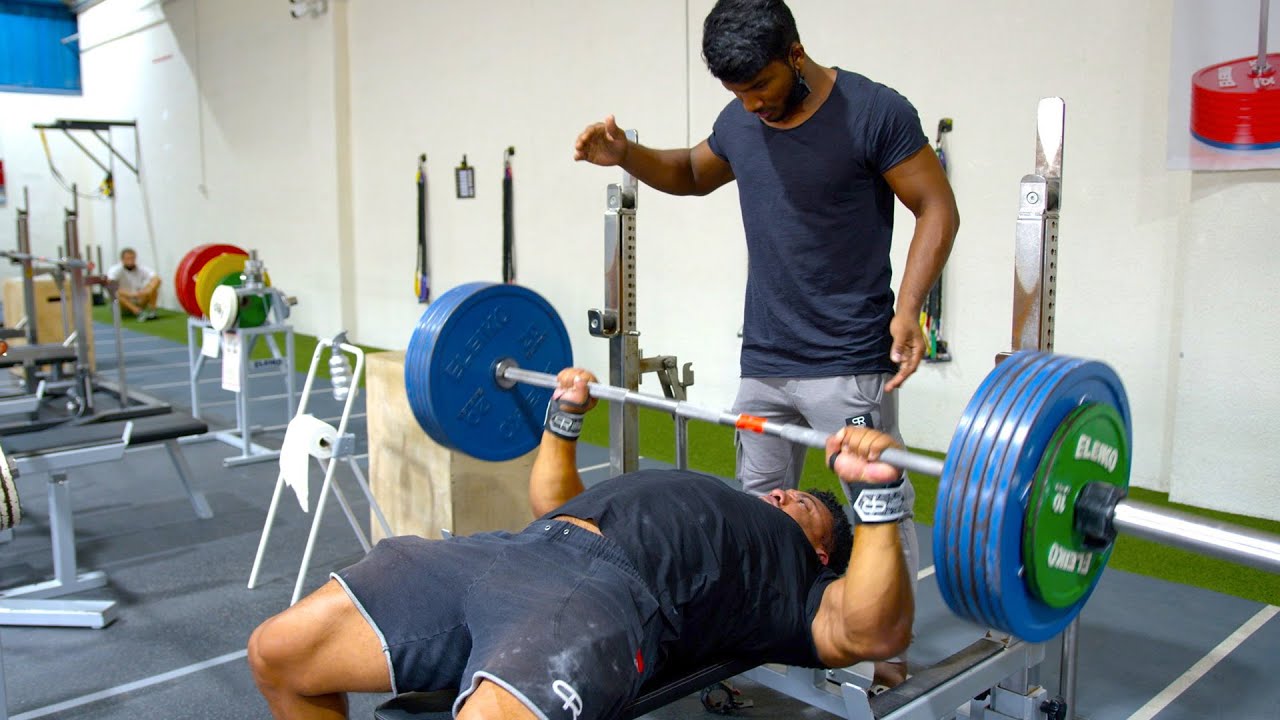 Comeback strength: Crushing a 550 bench after a setback