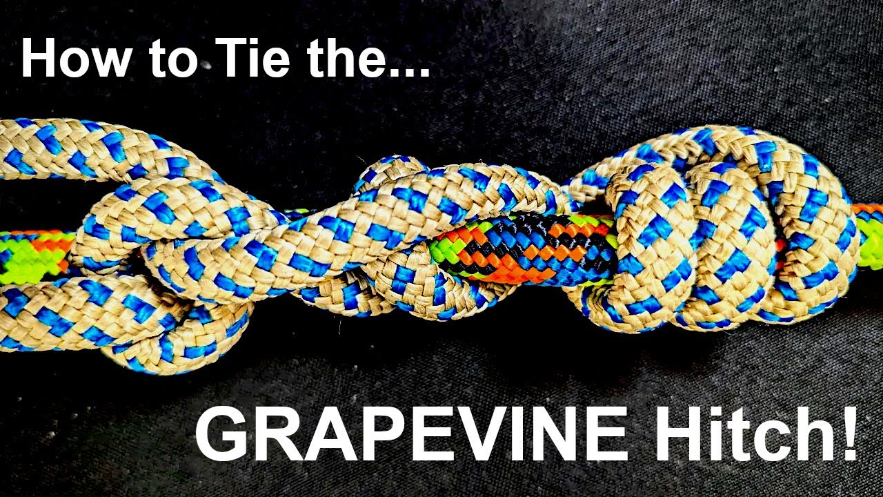 Using the Grapevine Friction Hitch for Tree Climbers and Arborists