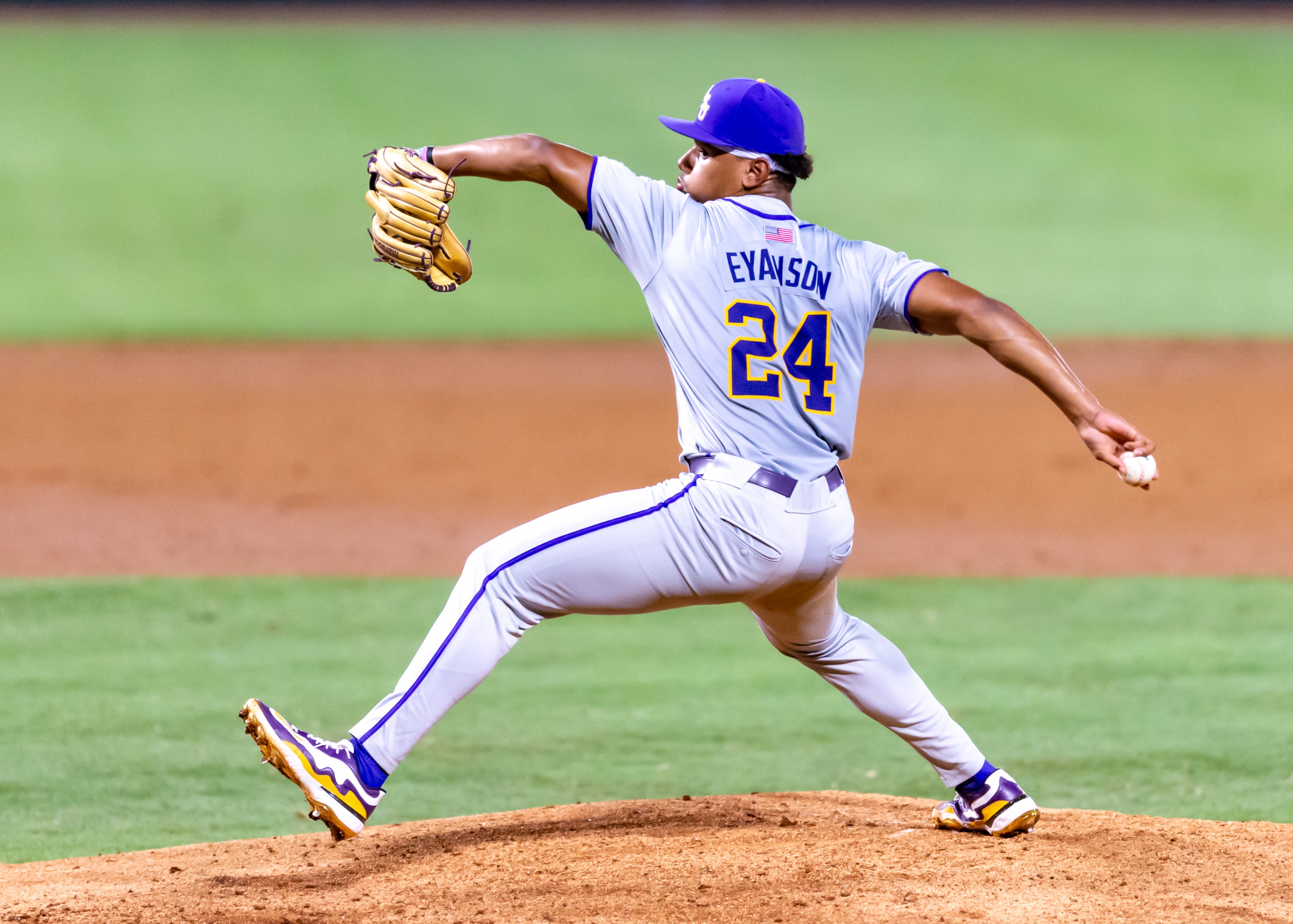Anthony Eyanson grew up going to UCLA games. Now LSU ace to start v ...