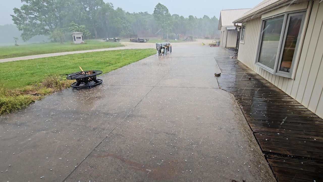Extreme Weather Strikes | Hailstorm Power Caught on Camera