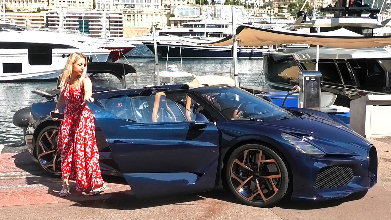 First $5 Million Bugatti Mistral Supercar Arrives in Monaco