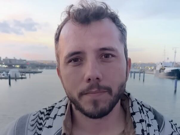 Who are the activists on board the aid yacht intercepted by Israel?