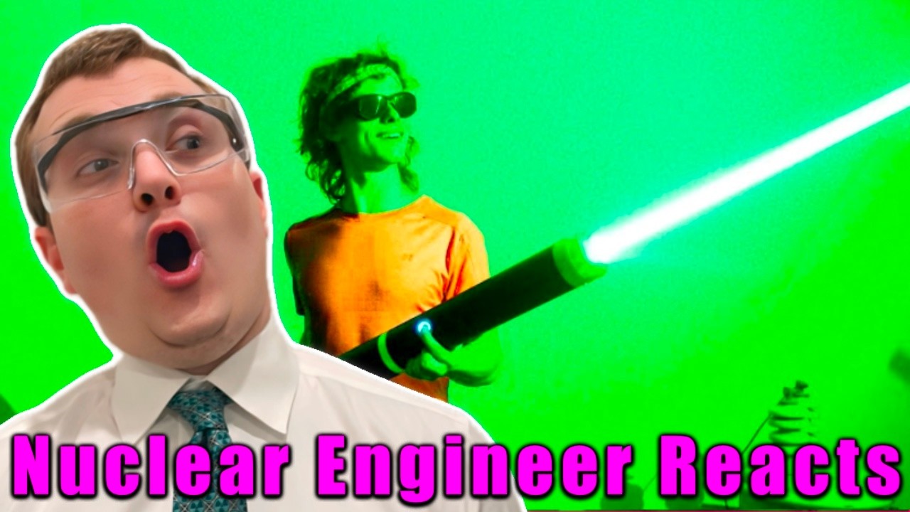 The Brightest Laser Pointer in the World! – Nuclear Engineer Reacts to ...