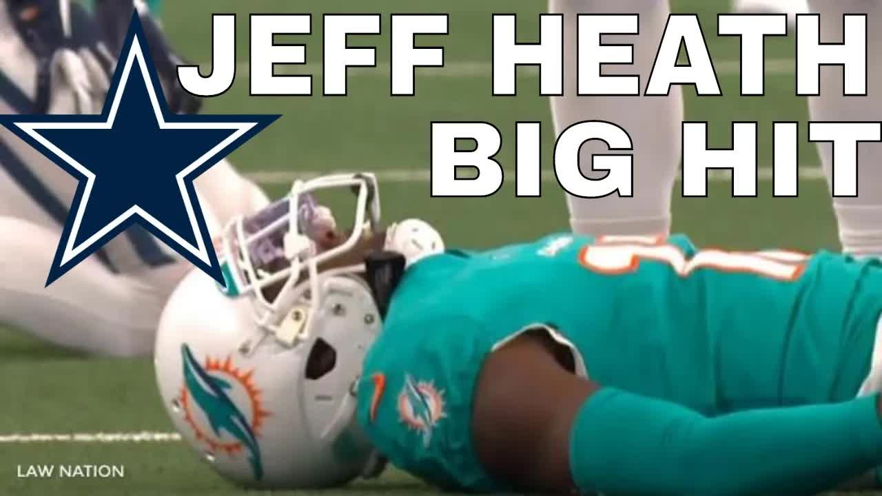 law nation sports: dallas cowboys jeff heath big hit analysis: the ...