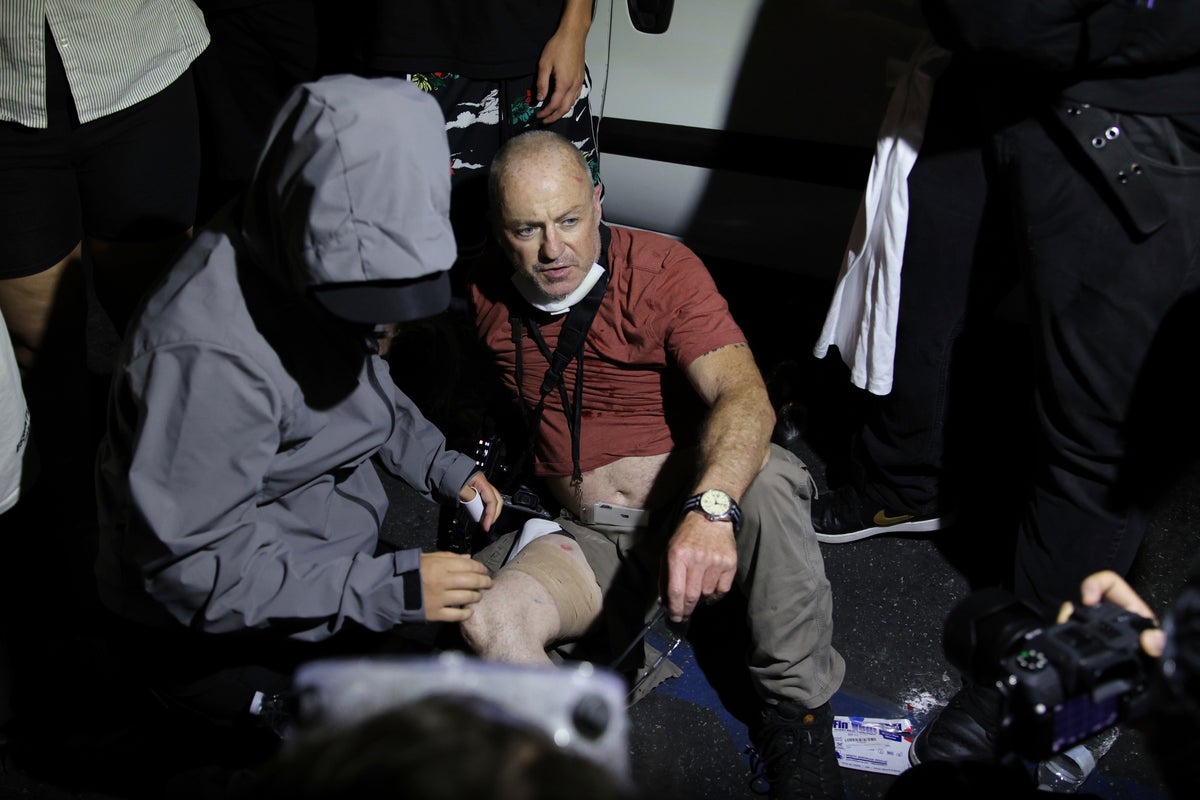 British photographer needed emergency surgery after he was shot by ...