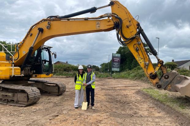 Construction begins on new housing development in Carlisle