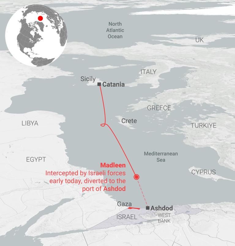 What will happen to the Madleen crew now?