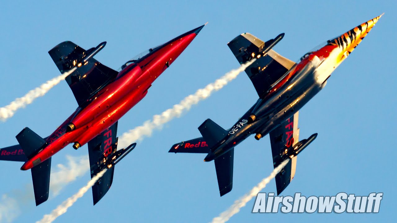 Red Bull’s Alpha Jets Light Up Radom Airshow
