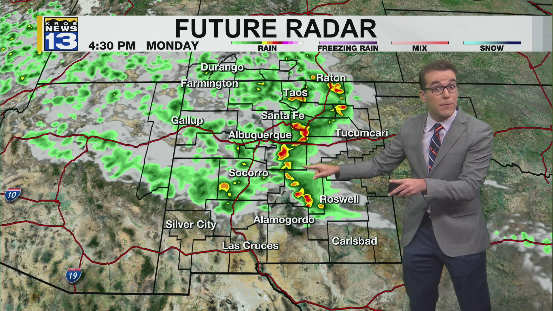 Storms set to return & not as hot