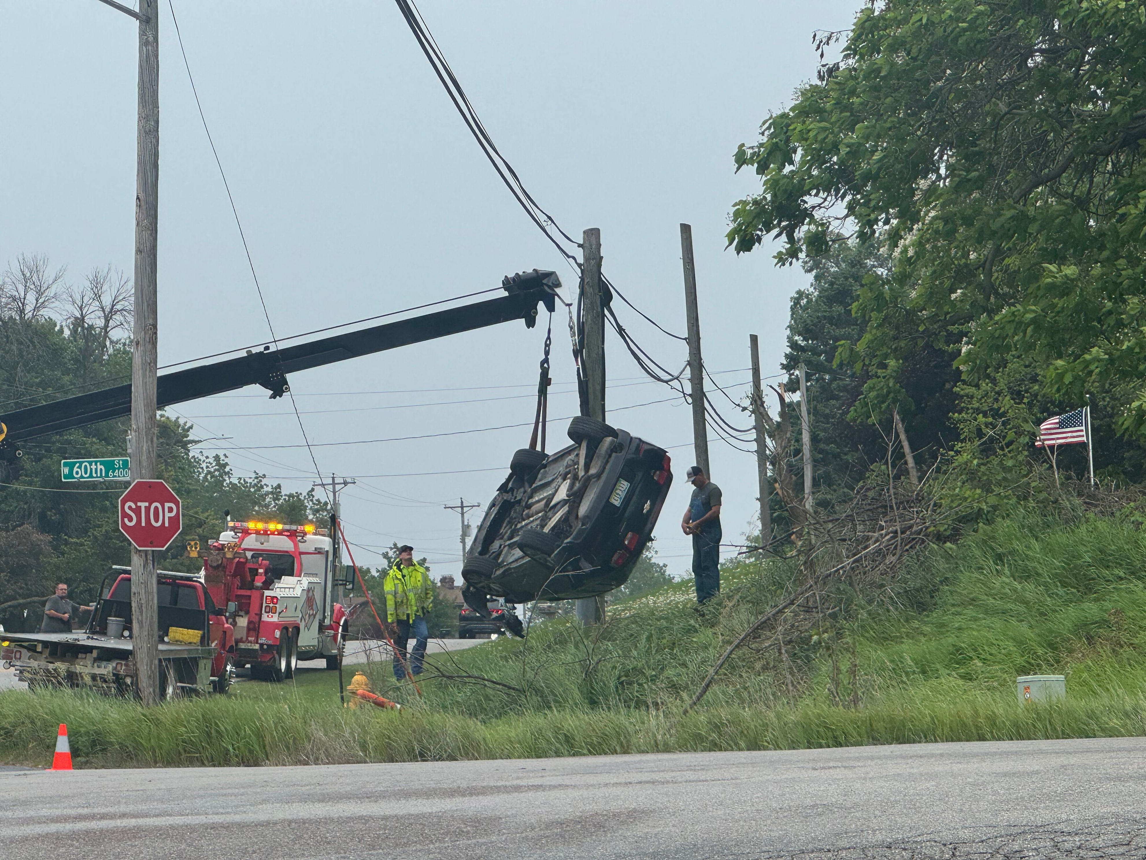 Business owners express speed-limit concern after rollover at intersection