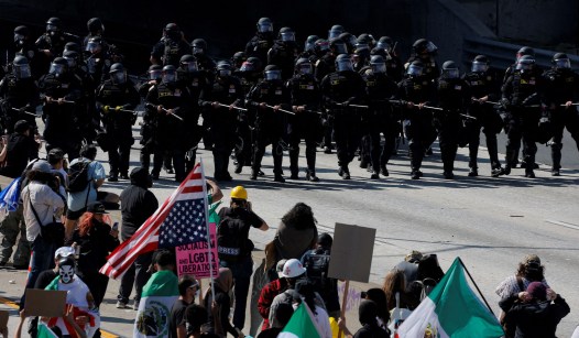 L.A. Police Chief Admits Officers ‘Overwhelmed’ as Thousands of Rioters ...