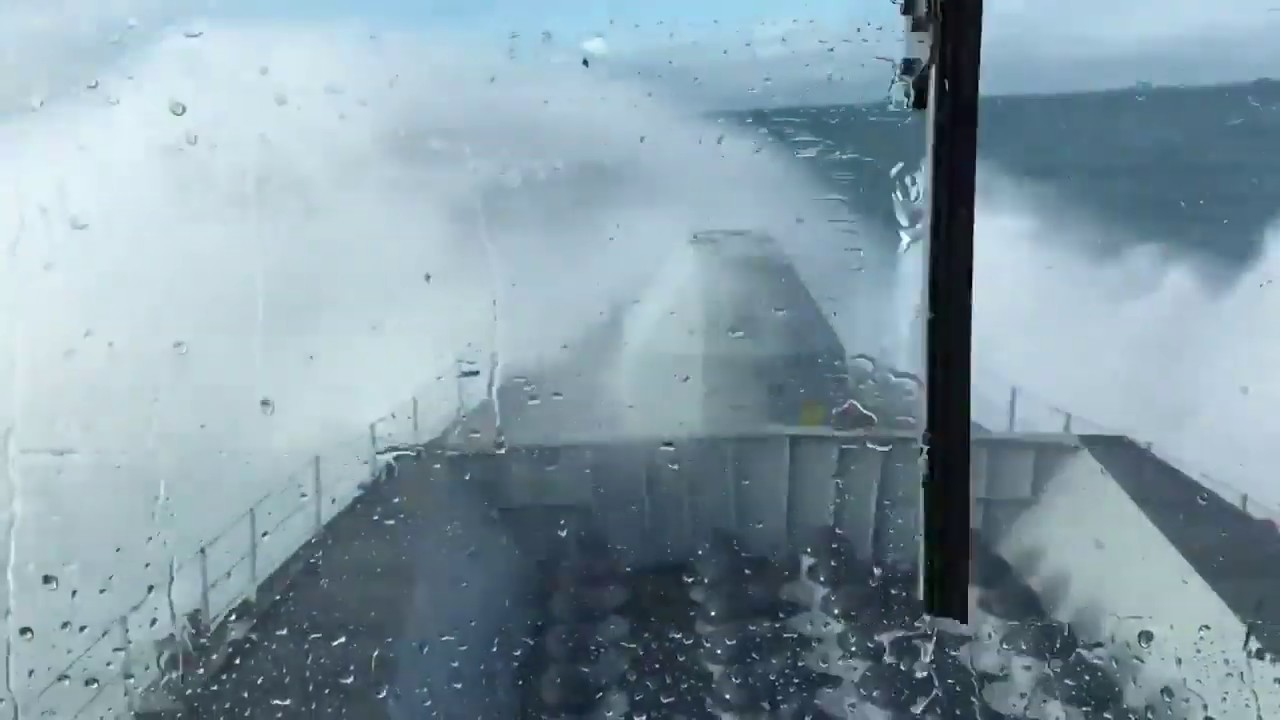 At Sea with HMS Lancaster: Bridge Cam Footage