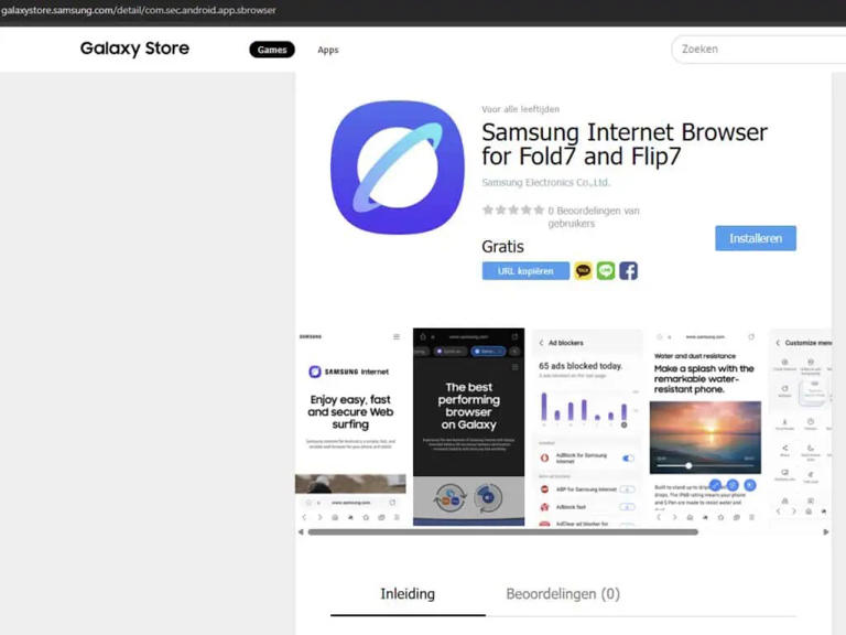 Samsung's browser just gave us a sneak peek at the Galaxy Z Fold 7 and ...