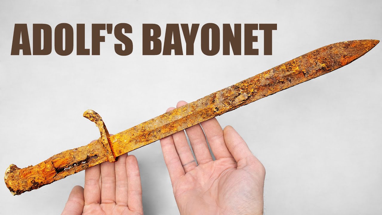 Battlefield Artifact: Rusted German Bayonet Brought Back to Life