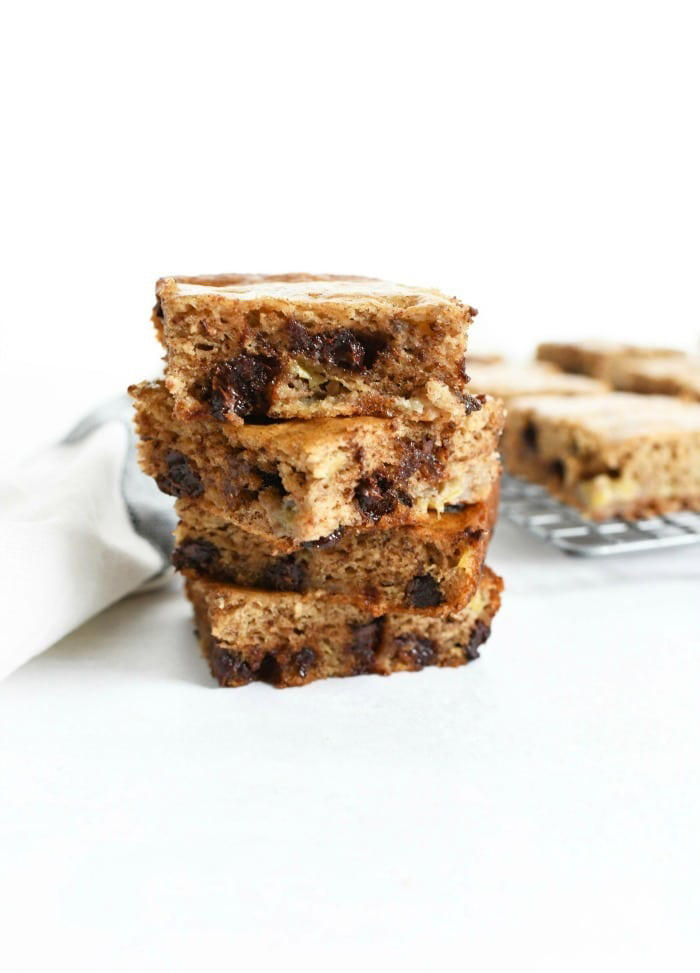 Chocolate Chip Banana Bars Recipe