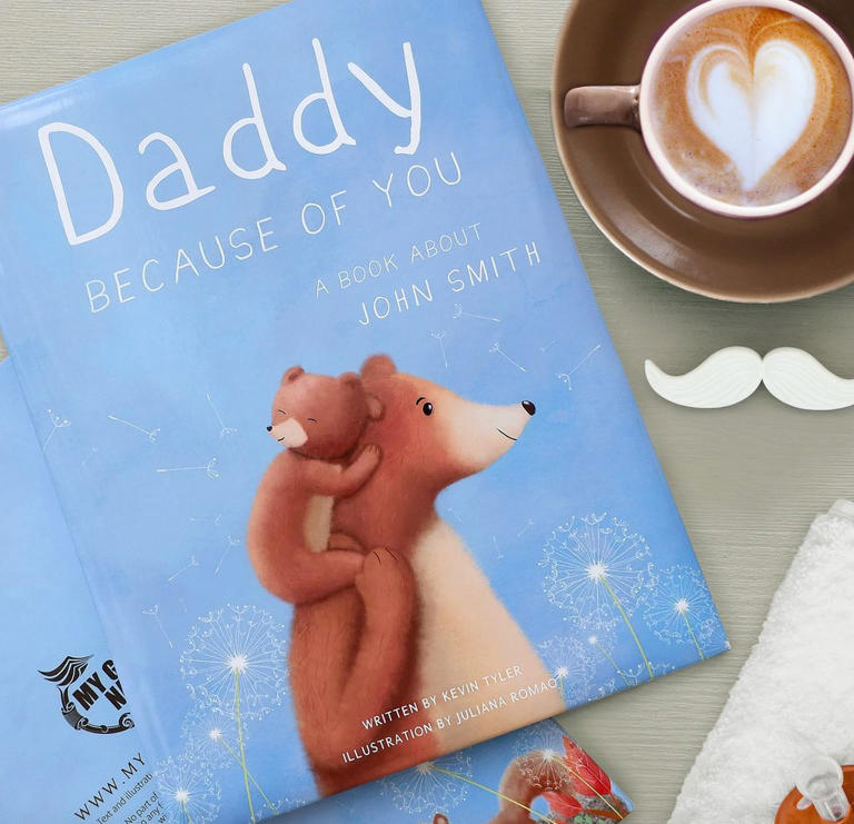 Best personalised baby books for dad - the ultimate thoughtful Father's ...