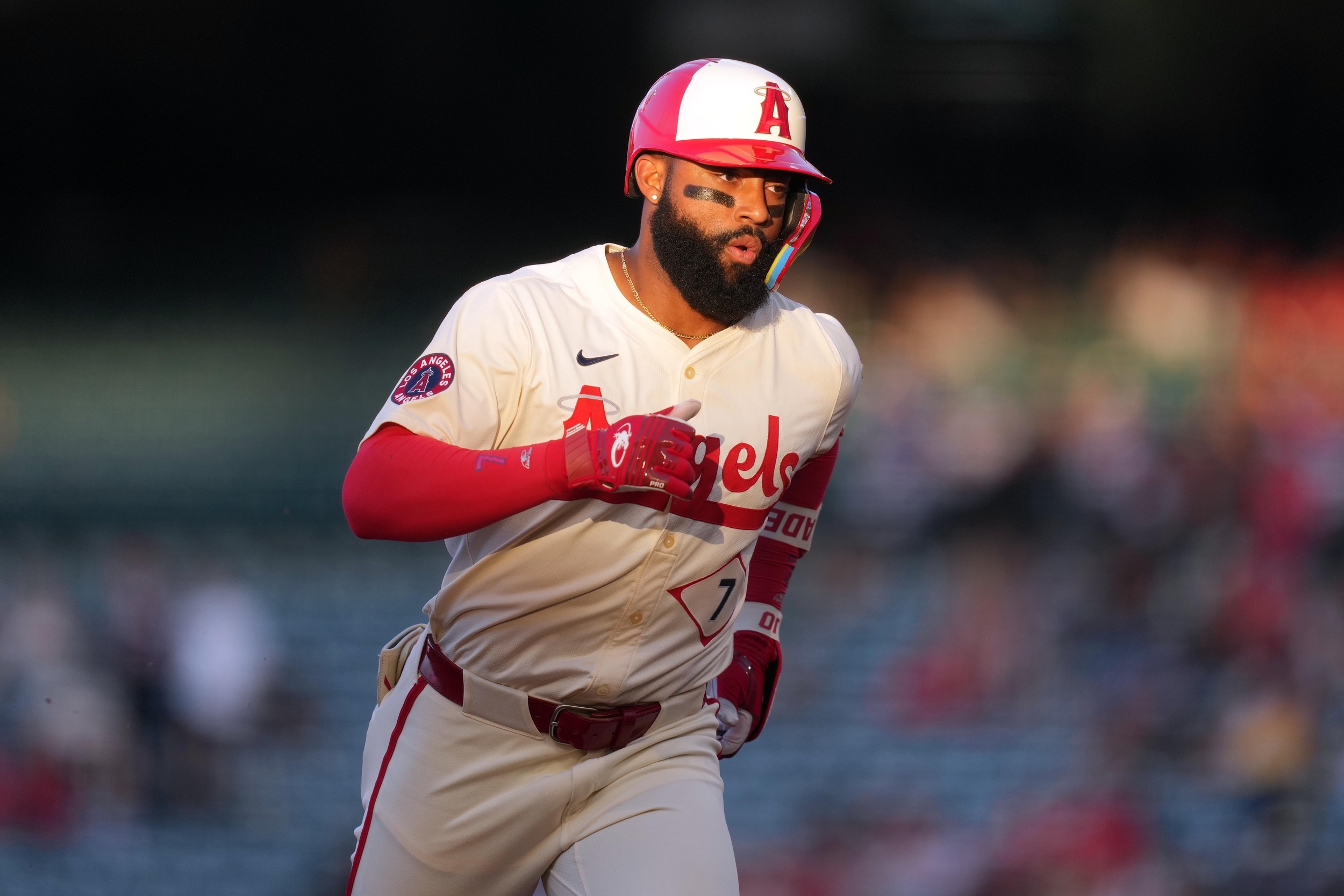 Adell Belts Two Homers, Taylor Adds One as Angels Erase Four-Run ...