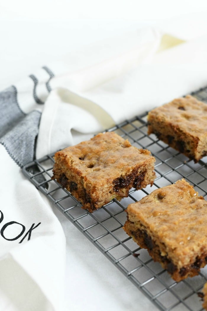 Chocolate Chip Banana Bars Recipe