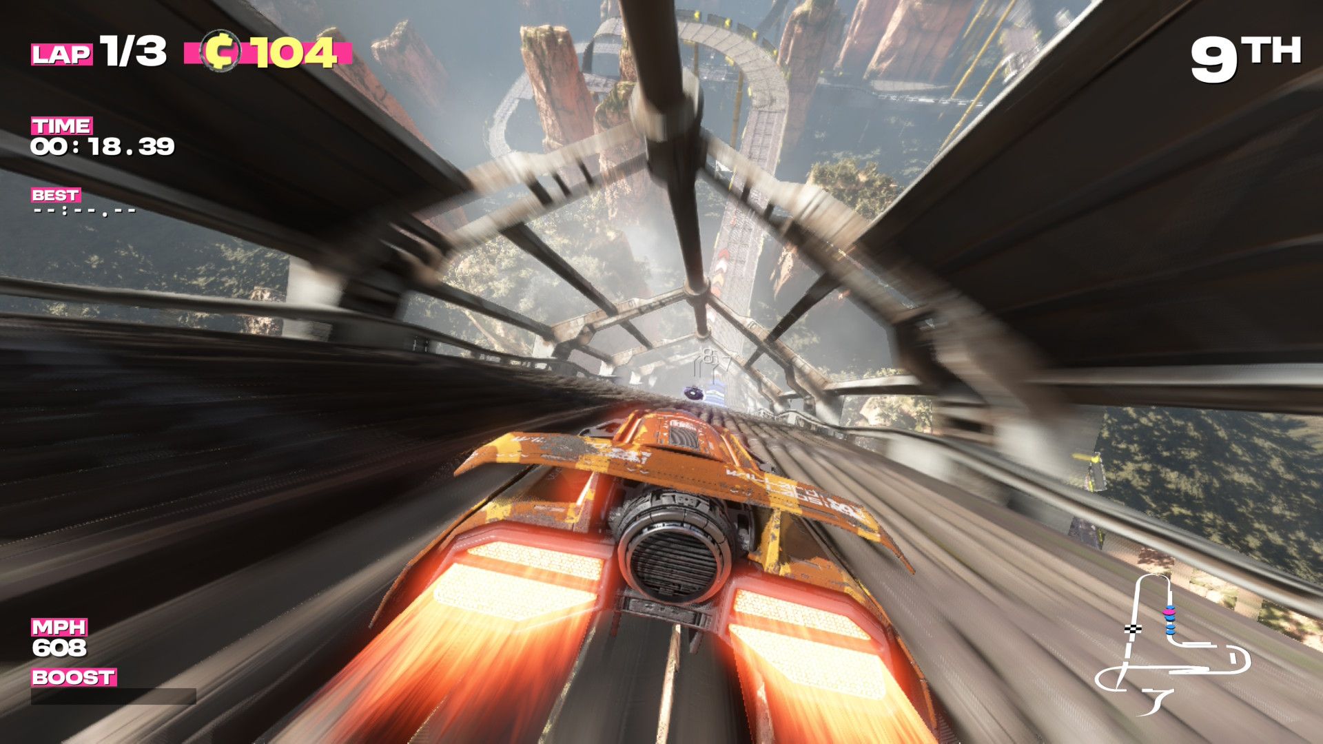 Fast Fusion review: "Futuristic racing from the same mold as Wipeout ...