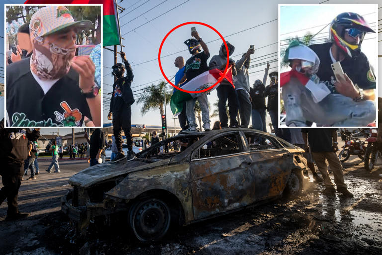 FBI announces $50K bounty on masked protester who assaulted officer ...