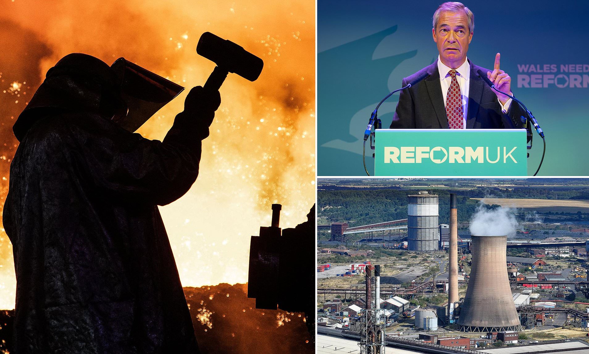 Nigel Farage talks up Reform taking power in Cardiff