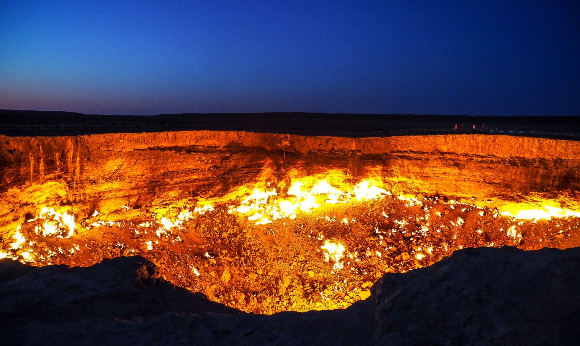 Turkmenistan's 'Gate to Hell' is finally burning out