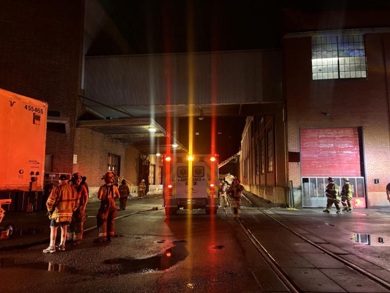 Crews battle 2-alarm York County paper plant fire