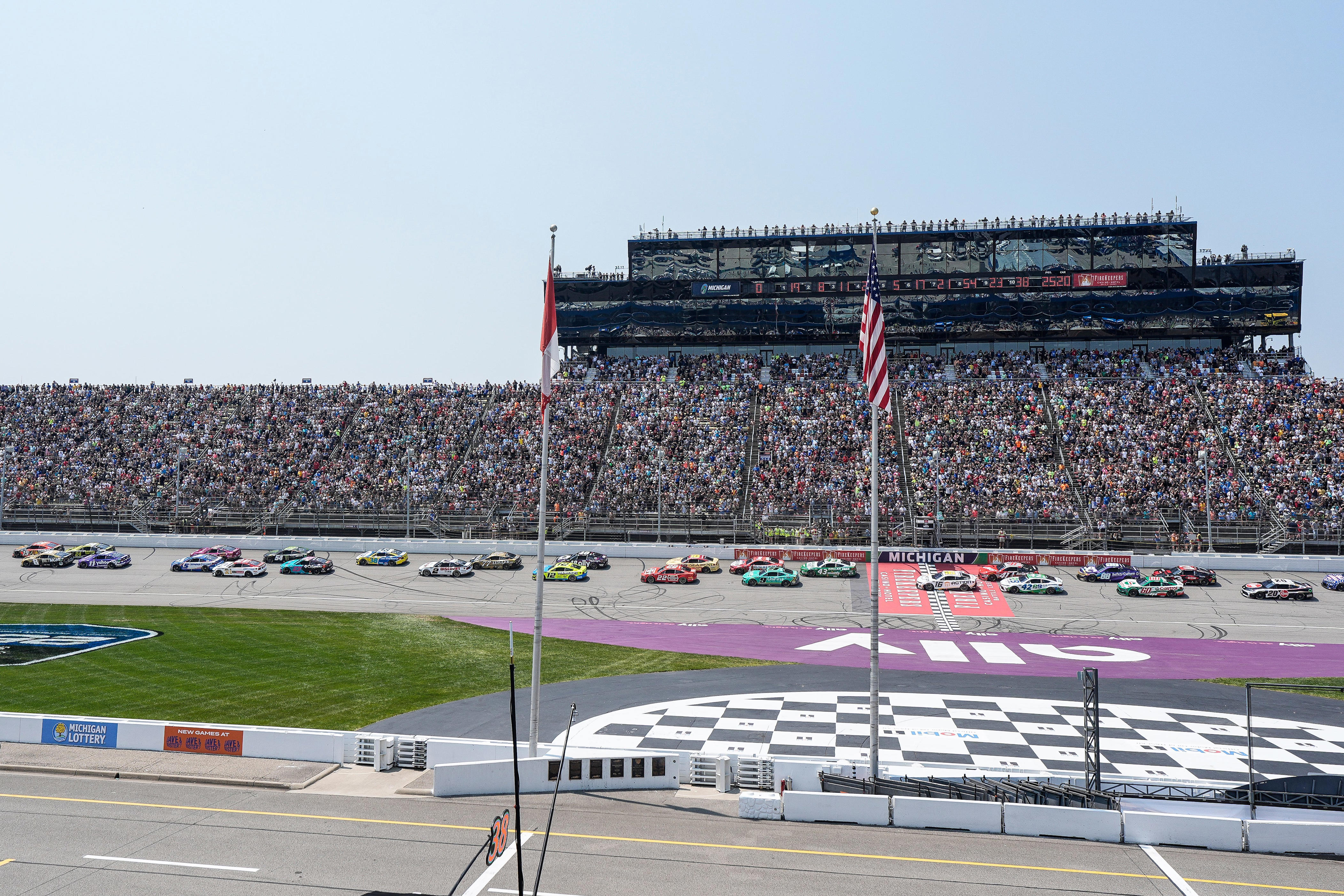 Where to watch NASCAR Cup Series race at Michigan International Speedway