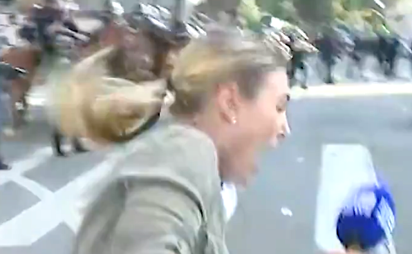 Reporter Gets Hit By Rubber Bullet At L.A. Protest, Sparking Shock ...